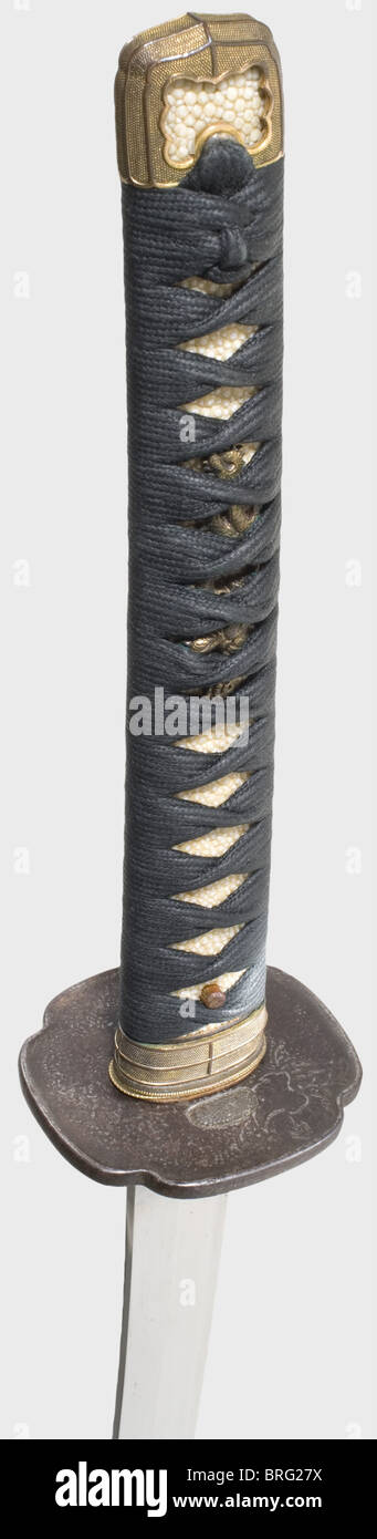A Japanese tachi,mid Nambokucho period(ca. 1350)Blade shinogi-tsukuri,o ...