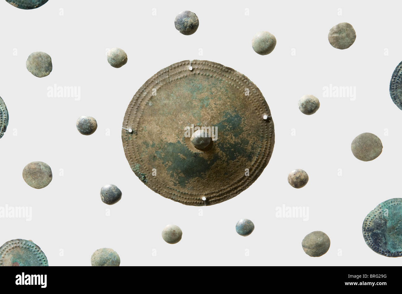 Bronze shield boss hi-res stock photography and images - Alamy
