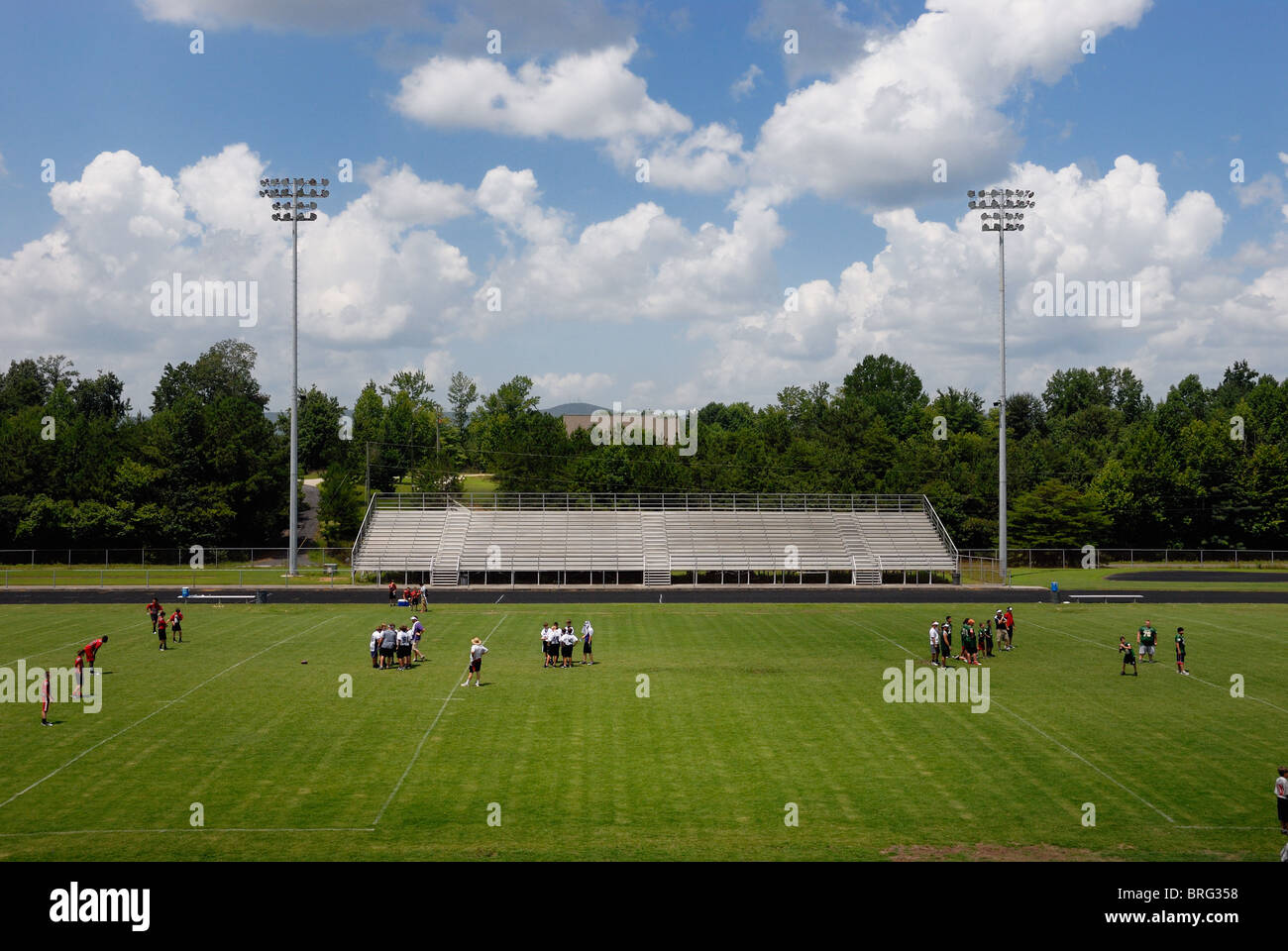 Football practice drills hi-res stock photography and images - Alamy