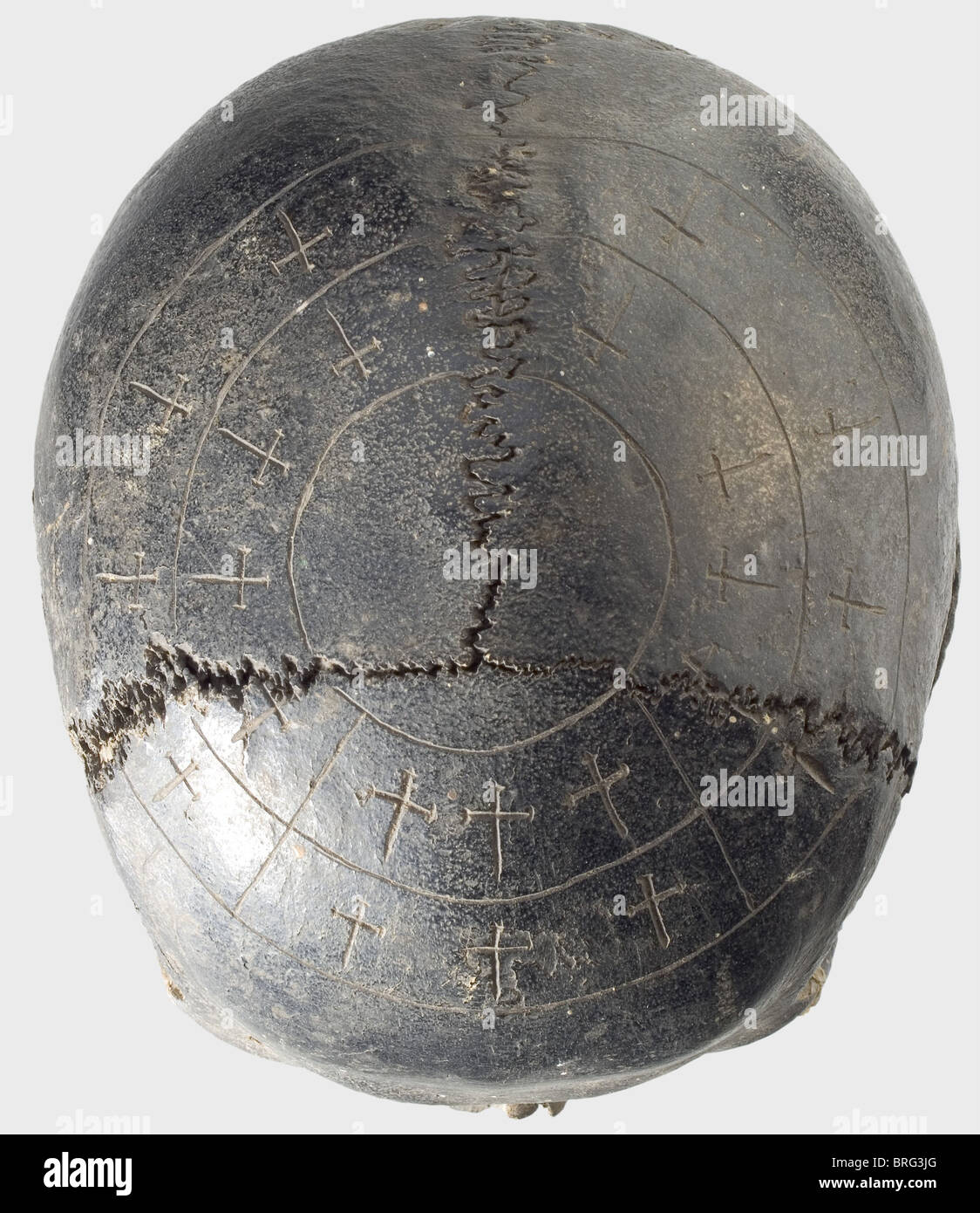 Engraved human skull High Resolution Stock Photography and Images - Alamy