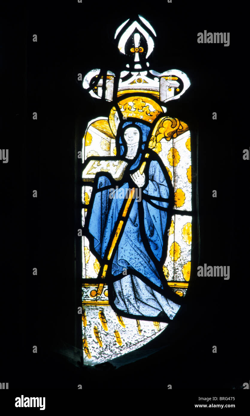 North Tuddenham, Norfolk, 15th century stained glass window windows ...