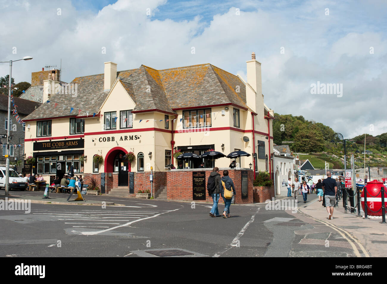 Cobb arms public house in Lyme Regis, West Dorset Stock Photo - Alamy
