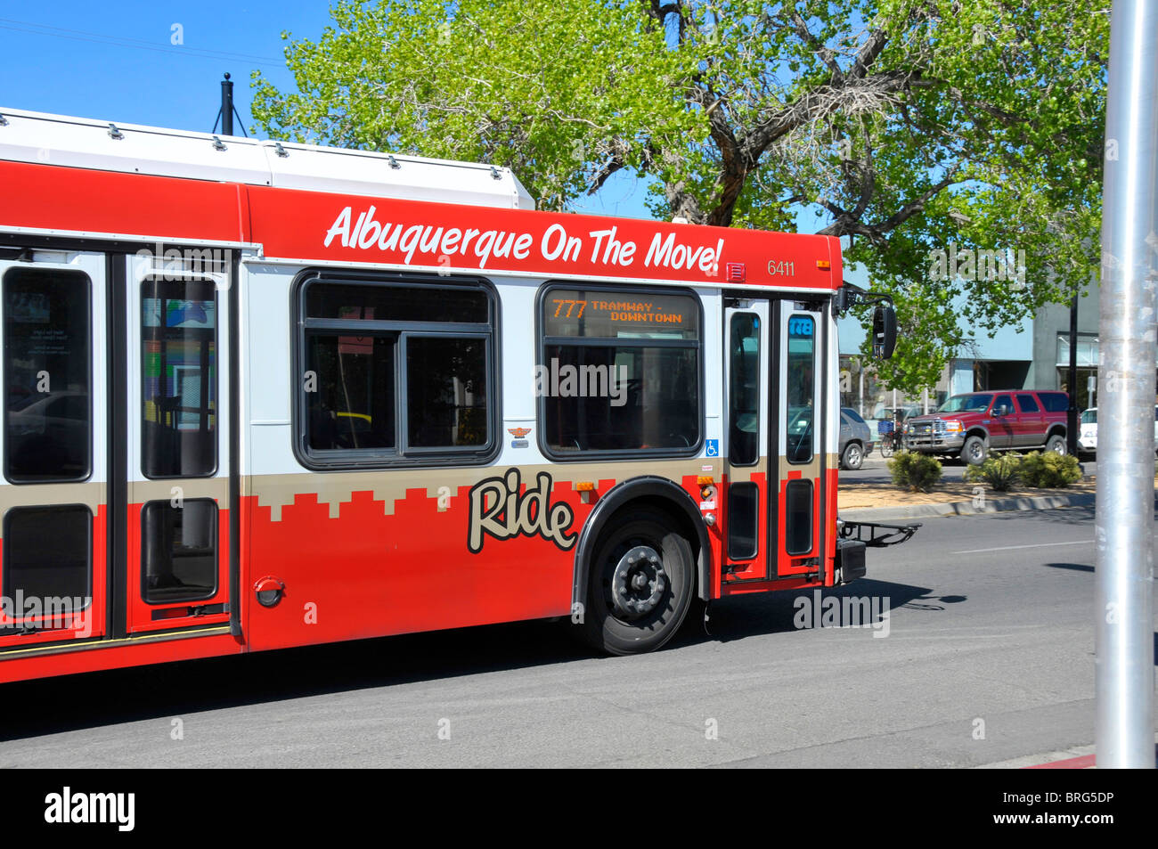 Albuquerque new mexico tour bus hi-res stock photography and images - Alamy