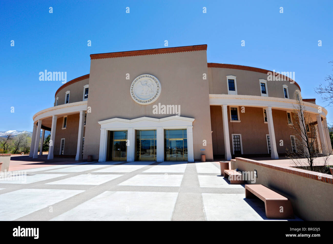 New Mexico State Capitol Building Santa Fe Stock Photo - Alamy