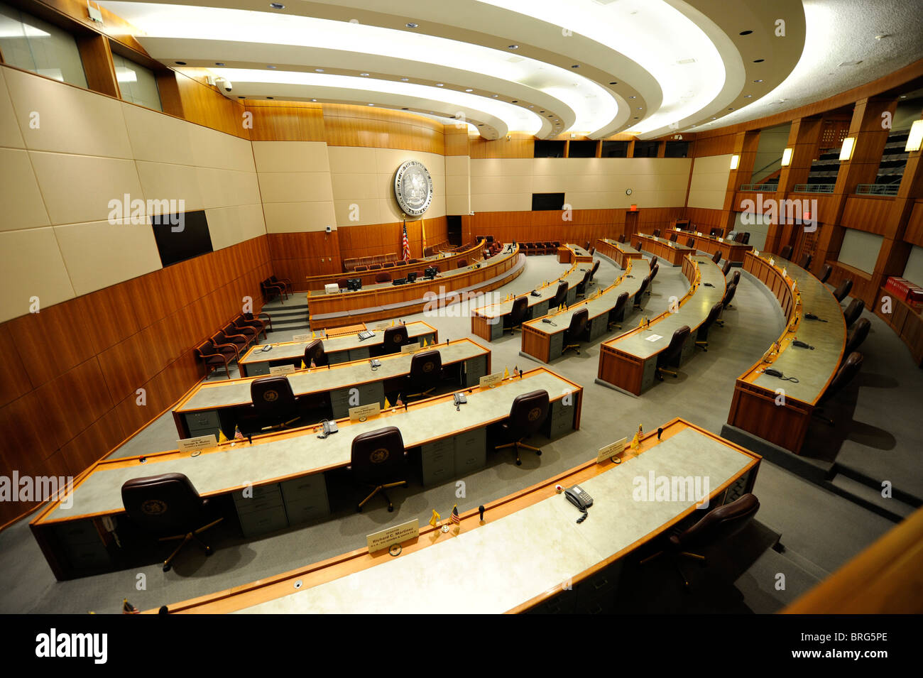 New Mexico State Capitol Santa Fe Senate Chamber Stock Photo - Alamy