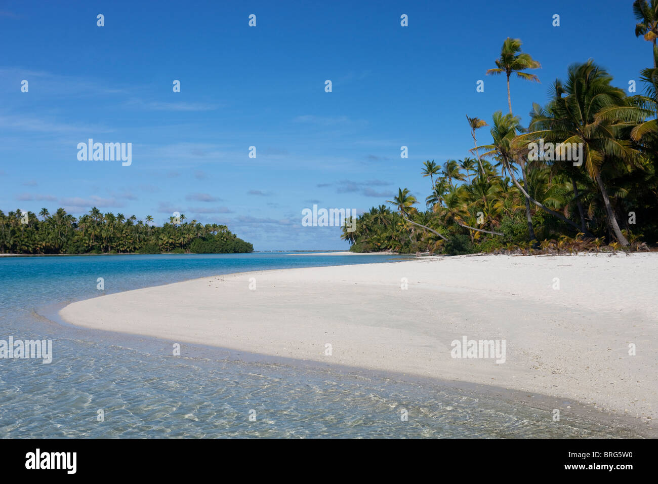 Aitutaki in The Cook Islands Stock Photo - Alamy