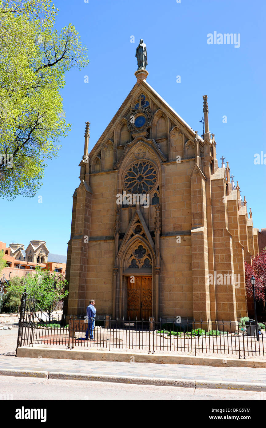 Loretto Chapel Santa Fe New Mexico Stock Photo - Alamy