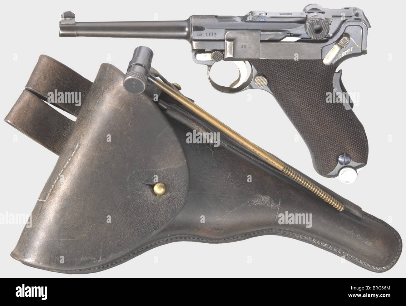 A Parabellum Mauser mod.06/34,"Mauser-Banner GNR",calibre 7.65 ...