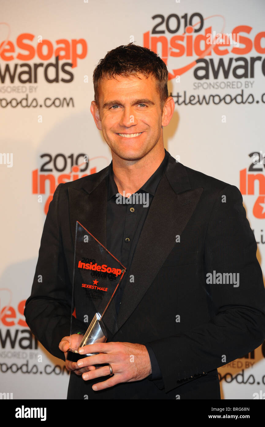 SCOTT MASLEN 2010 INSIDE SOAP AWARDS SHAKA ZULU STABLES MARKET LONDON ...