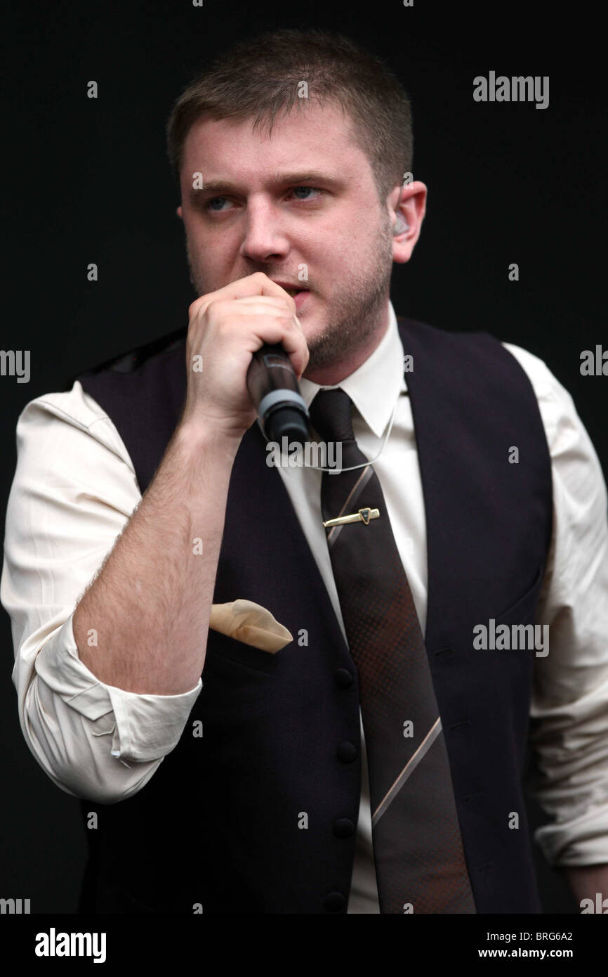 Plan B (Ben Drew) at the V festival Stock Photo - Alamy