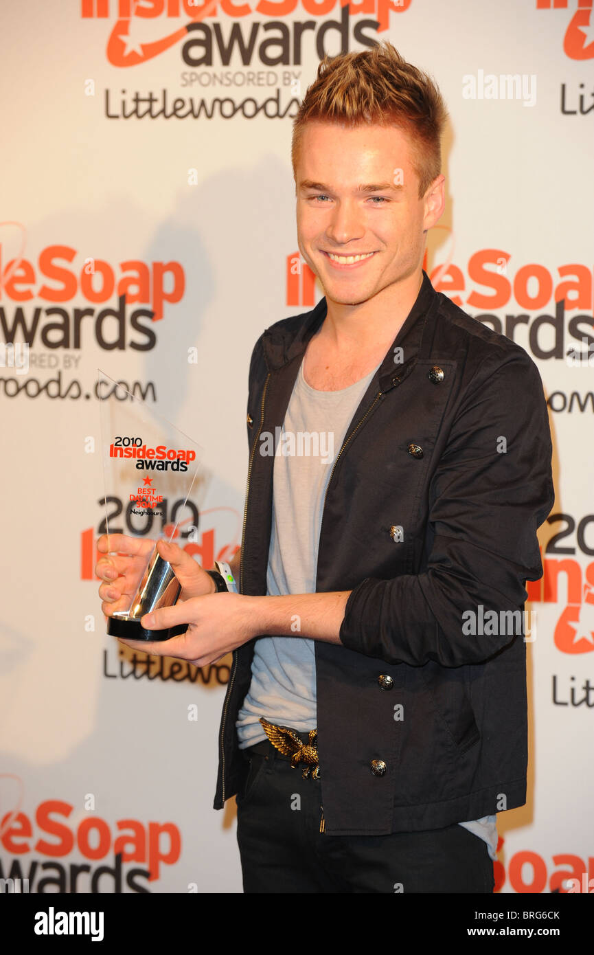 SAM CLARK 2010 INSIDE SOAP AWARDS SHAKA ZULU STABLES MARKET LONDON ...