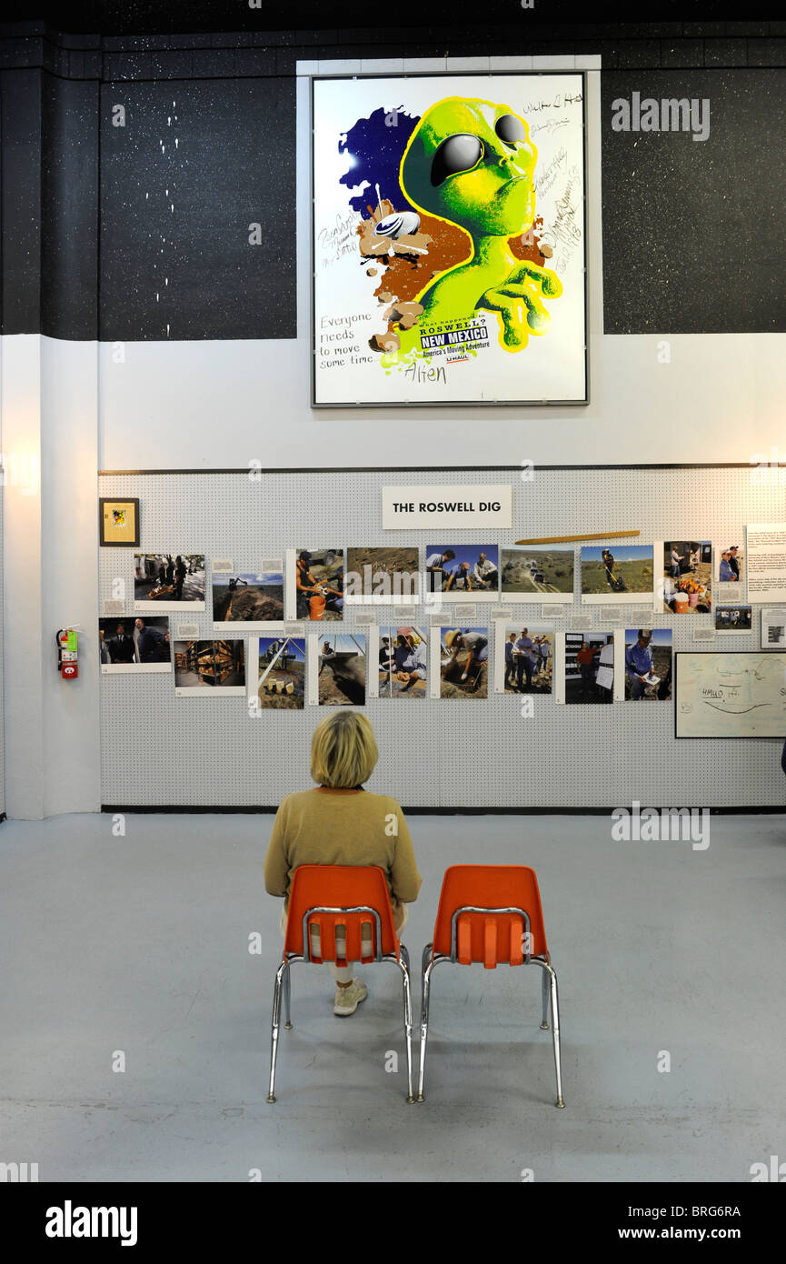 Aliens ufos museum hi-res stock photography and images - Alamy