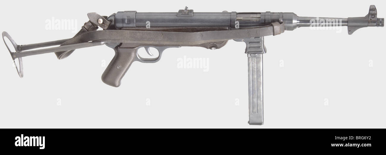 A MP 40,modified into a semi-automatic Mod."SLK 38/40",calibre 9 mm ...
