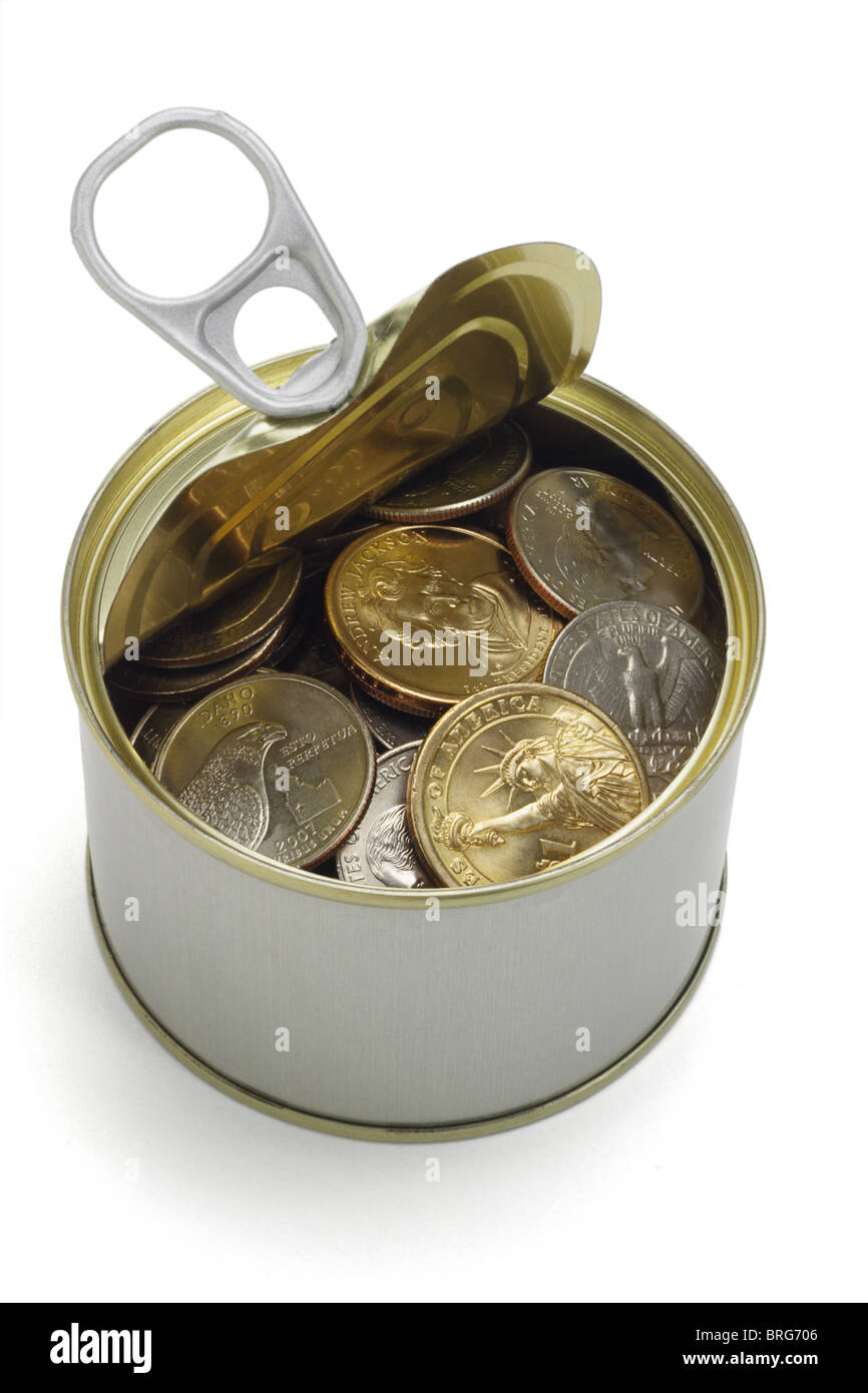 Money in container hi-res stock photography and images - Alamy