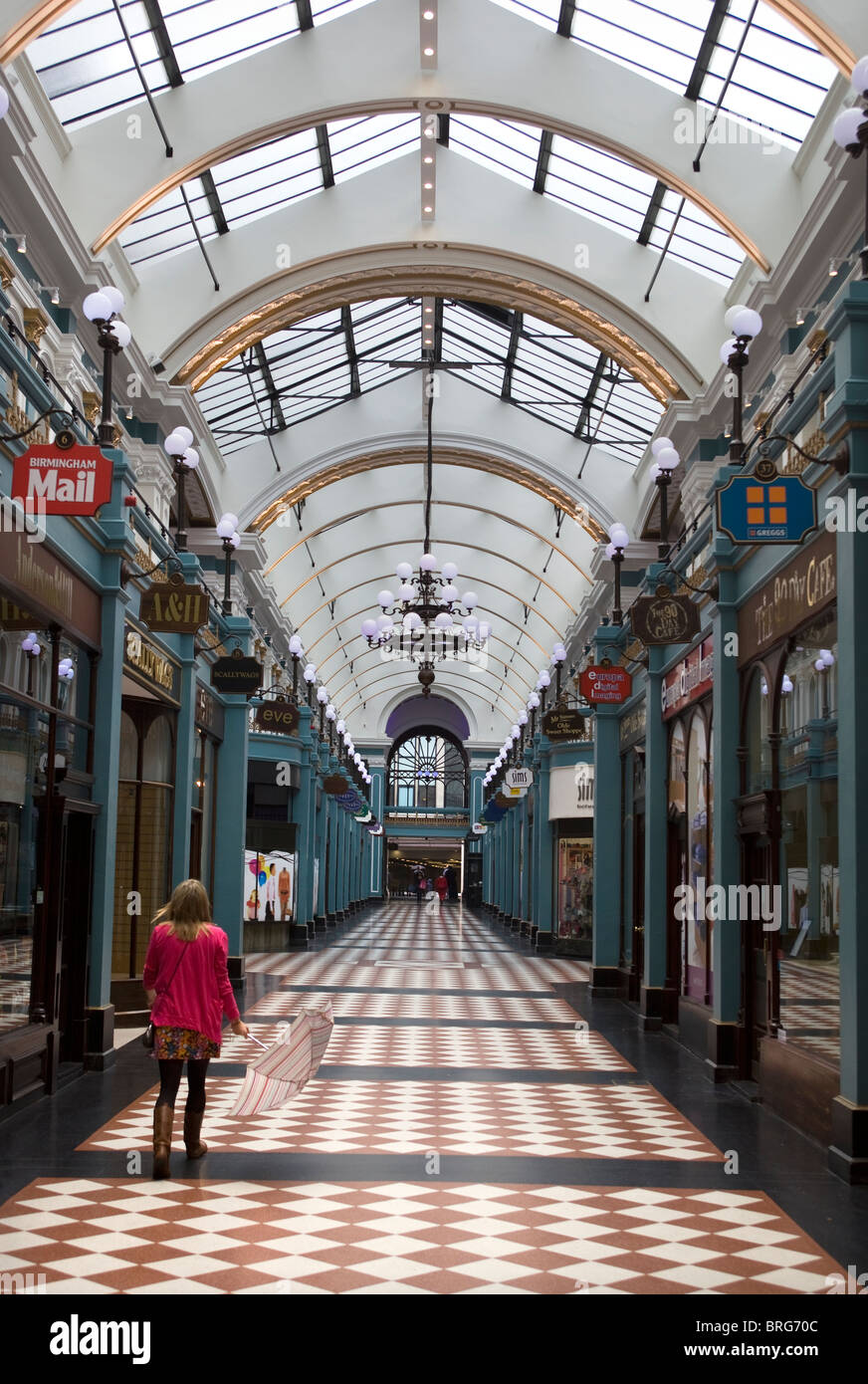 Great Western Arcade Birmingham England UK Stock Photo - Alamy