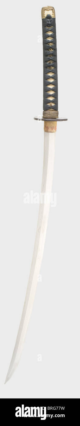A Japanese tachi,mid Nambokucho period(ca. 1350)Blade shinogi-tsukuri,o ...