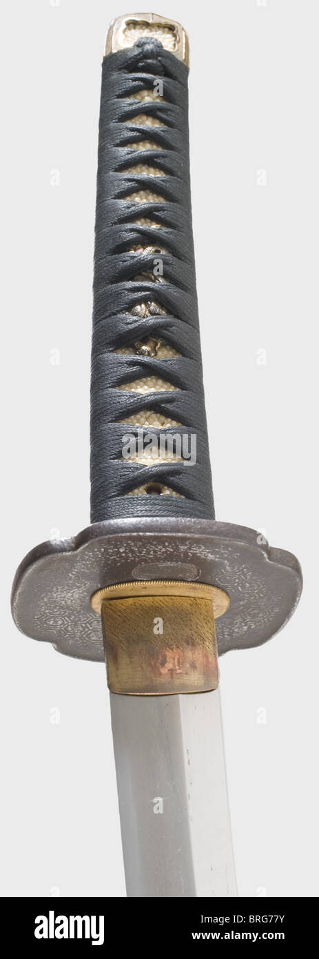 A Japanese tachi,mid Nambokucho period(ca. 1350)Blade shinogi-tsukuri,o ...