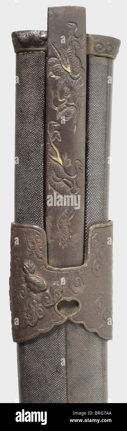 A Japanese o tanto,mid Edo period Blade hira tsukuri,airy torii zori ...