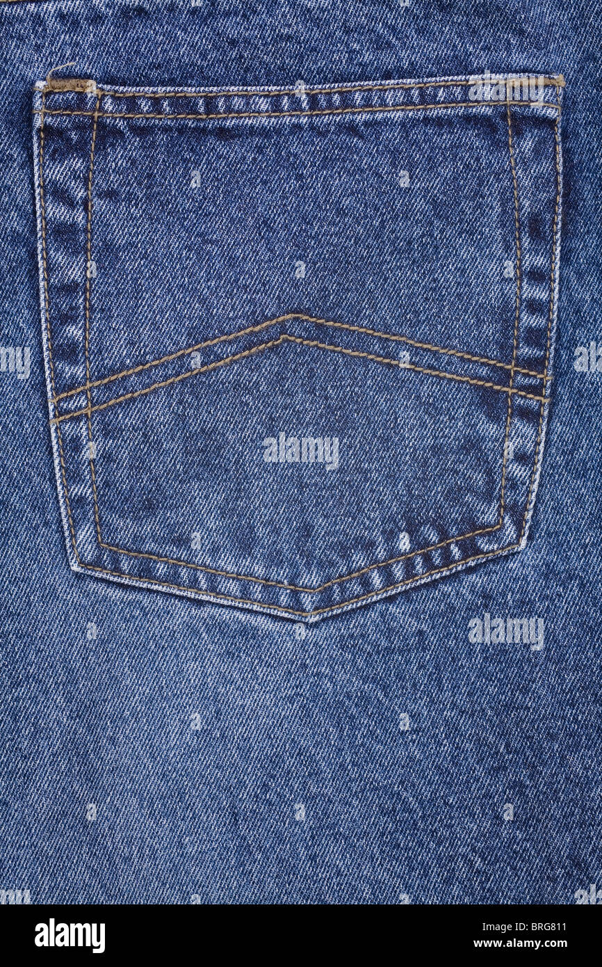 a blue jean close up shot Stock Photo - Alamy