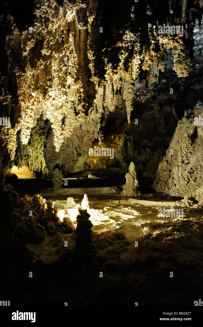 Carlsbad Caverns National Park New Mexico caves Stock Photo - Alamy