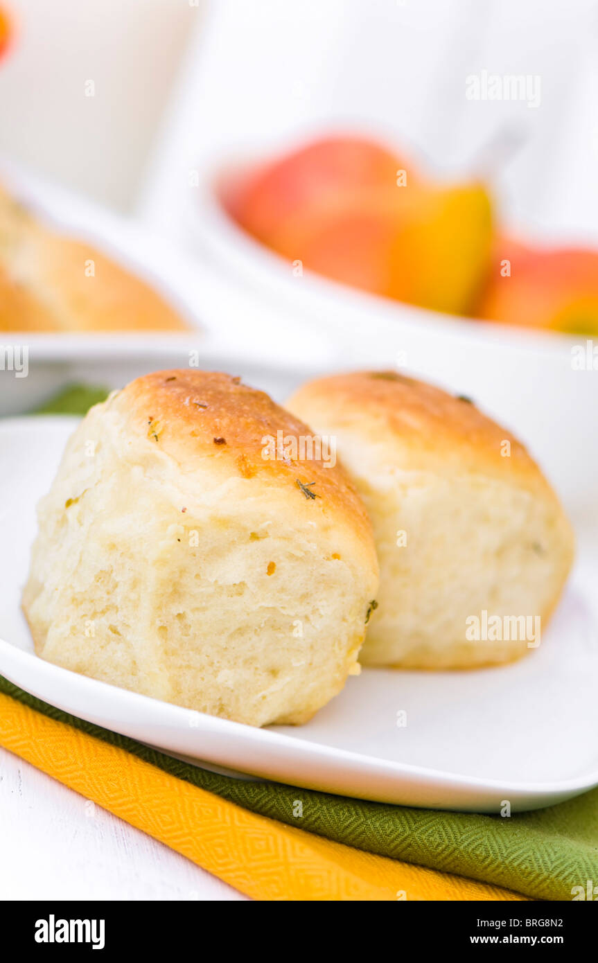 Homemade Bun Rolls Stock Photo - Alamy