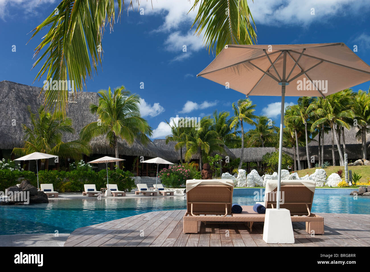 Pool inBora Bora, French Polynesia Stock Photo - Alamy