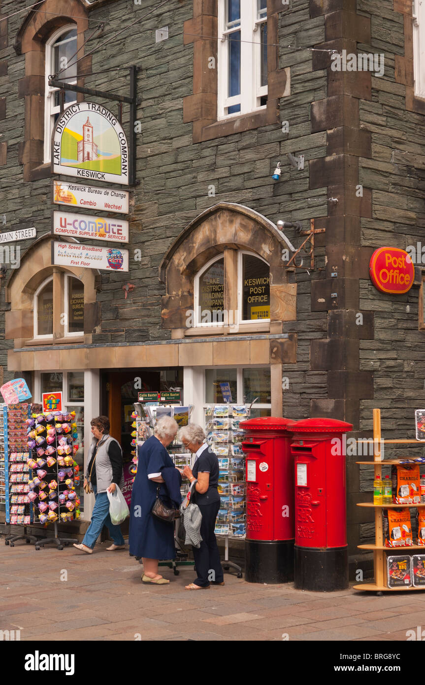 The Post Office shop store at Keswick , Cumbria , England , Great ...