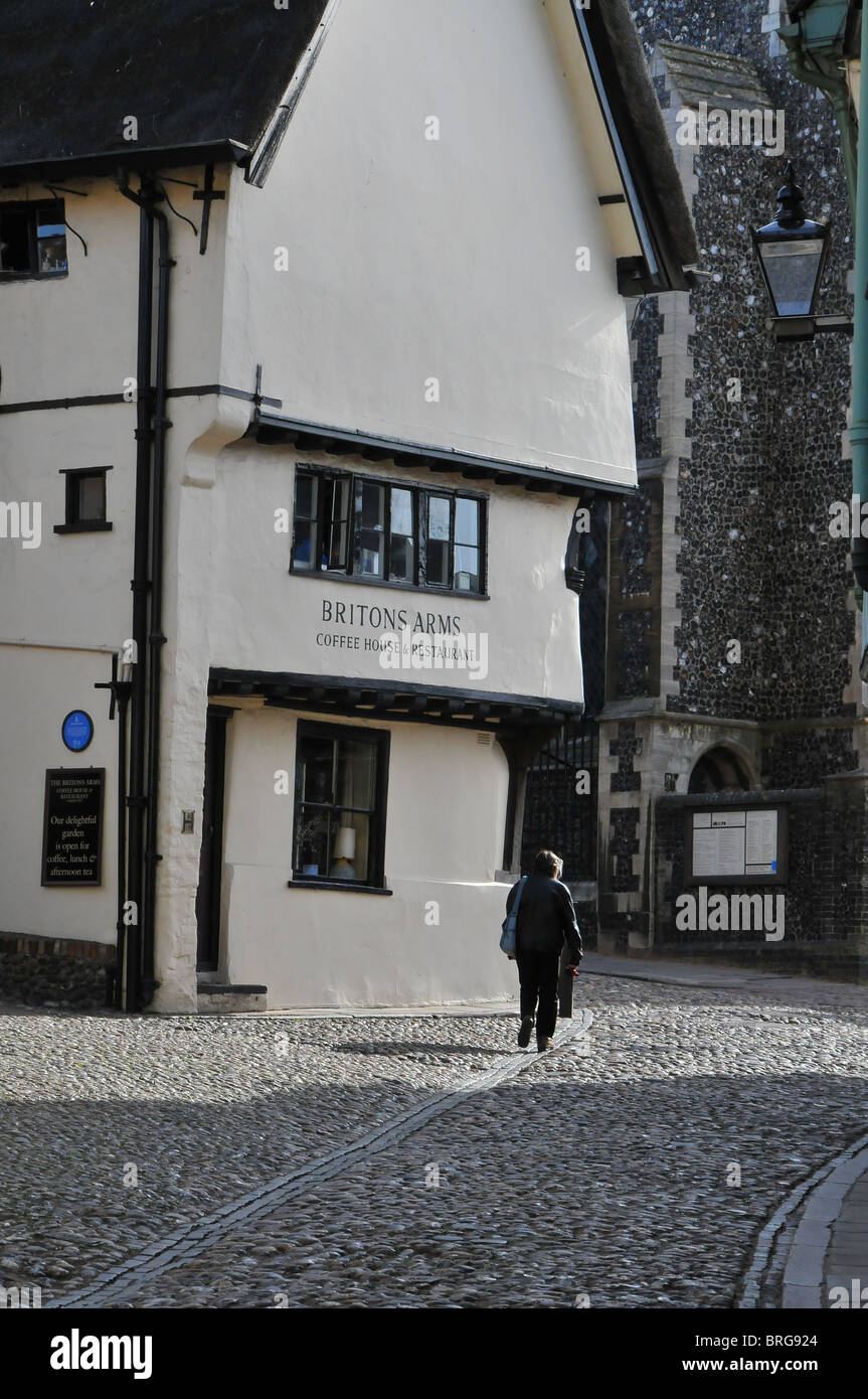 Norwich medieval street hi-res stock photography and images - Alamy
