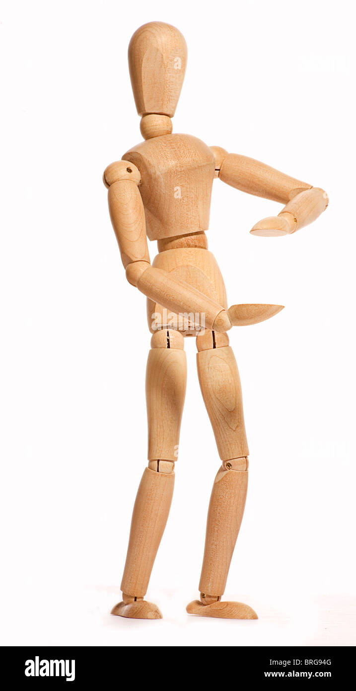 Artist's wooden model Stock Photo - Alamy