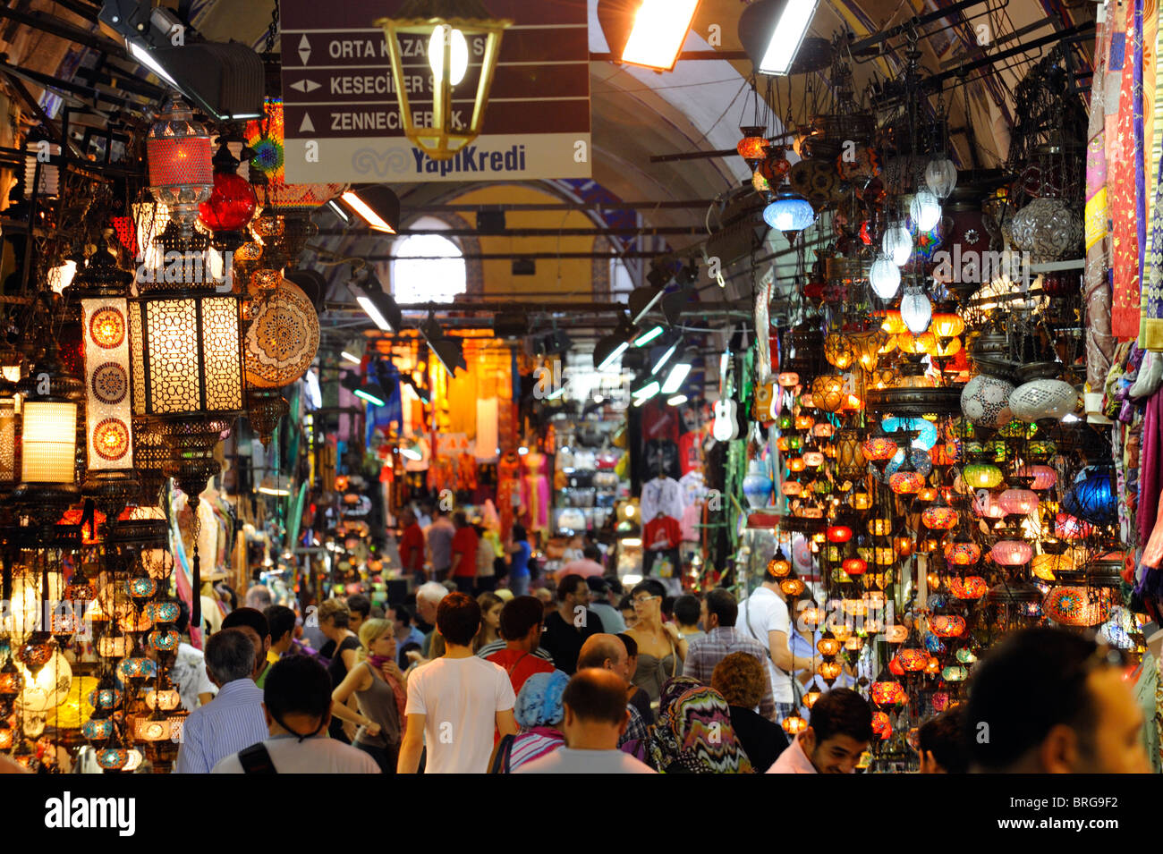 The Kapali Carsi or Grand Bazaar of Istanbul Stock Photo - Alamy