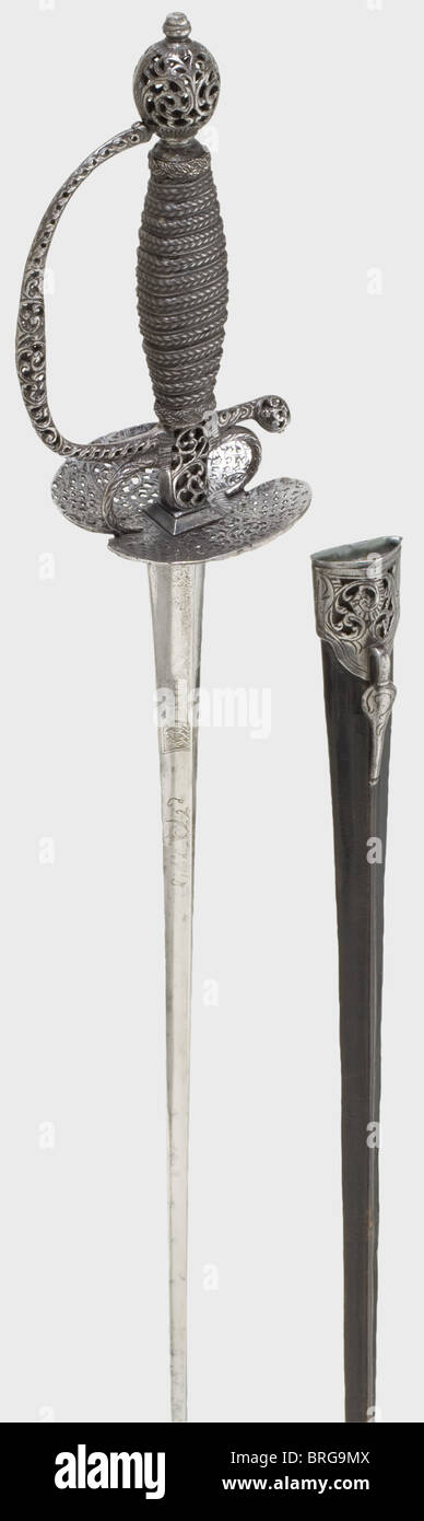A french smallsword hi-res stock photography and images - Alamy