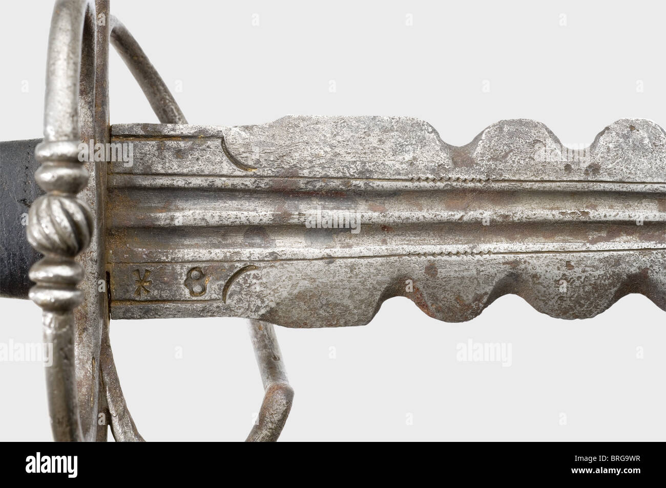 A German hand-and-a-half sword with a waved blade,circa 1560 Ridged ...