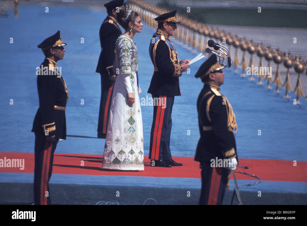 Shah Of Iran 1971 High Resolution Stock Photography and Images - Alamy