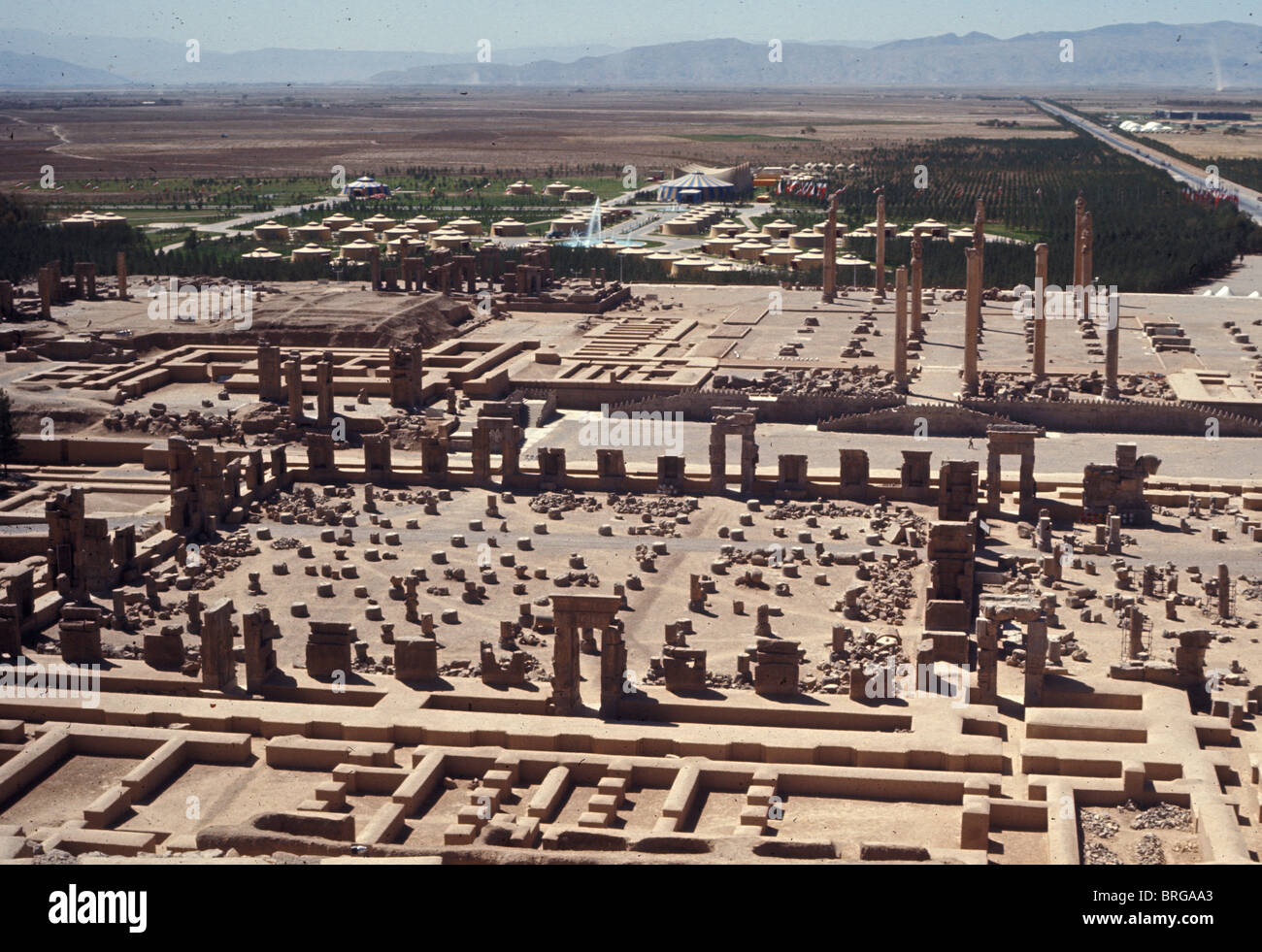 Iran Persepolis Persepolis Tents 2500 Stock Photos & Iran Persepolis ...