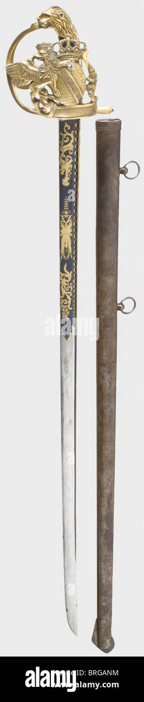 A cavalry broadsword for officers,of the Life Guards Regiment of the ...