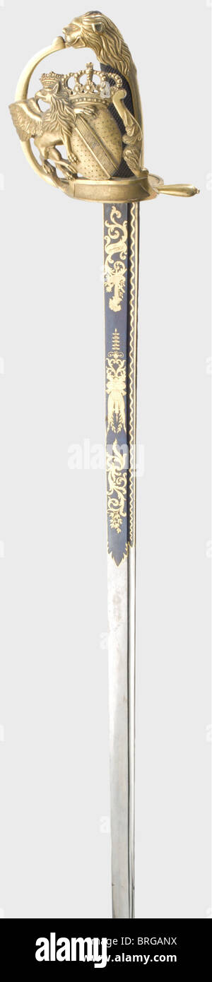 A cavalry broadsword for officers,of the Life Guards Regiment of the ...