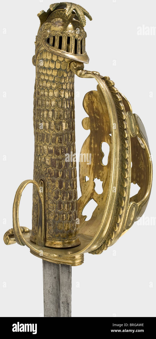 A ceremonial cavalry broadsword for a high-ranking officer,Russia,2nd ...