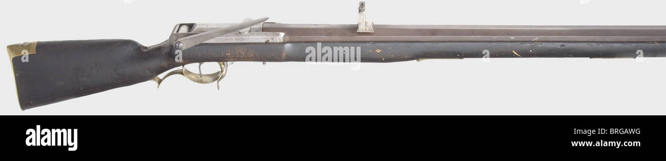 A wall rifle with a needle gun action hi-res stock photography and ...