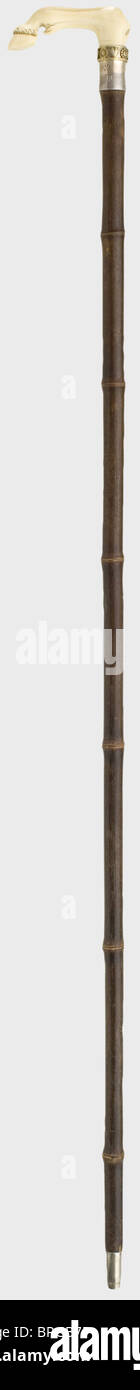 Duchess Sophie von Hohenberg(1868 - 1914),a walking stick with an ivory ...