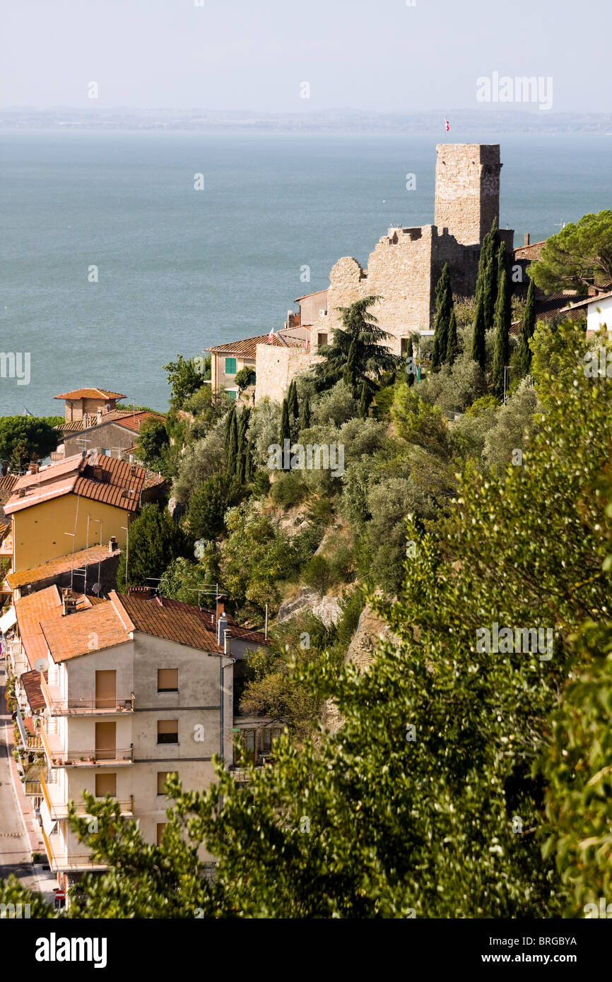 Italy Umbria Passignano Lago Trasimeno Stock Photos & Italy Umbria ...