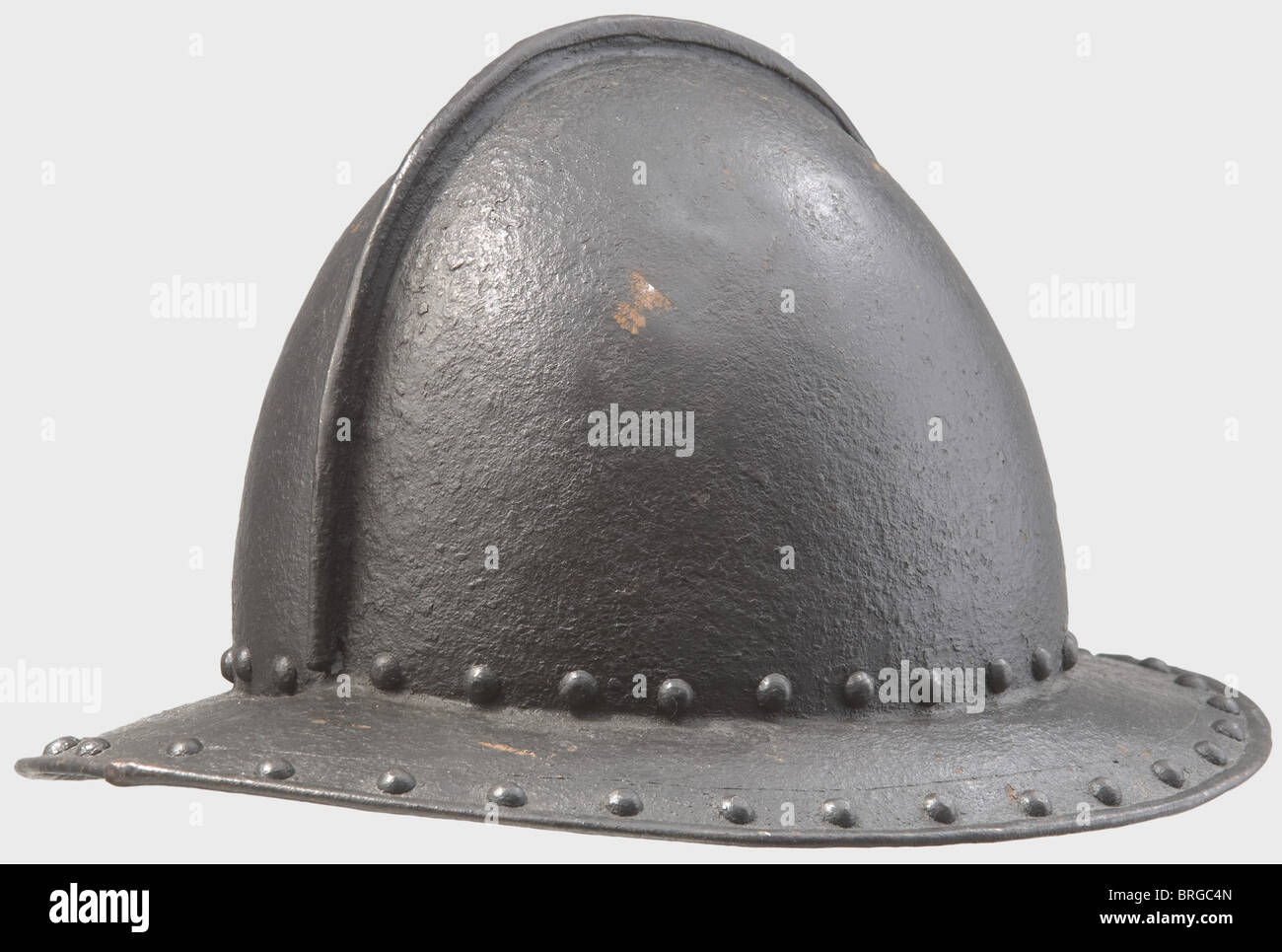 An english pikemans helmet hi-res stock photography and images - Alamy