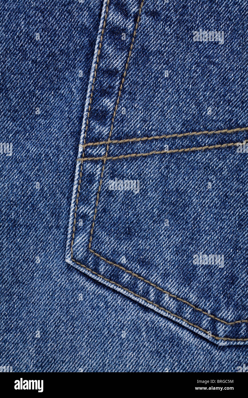 a blue jean close up shot Stock Photo - Alamy