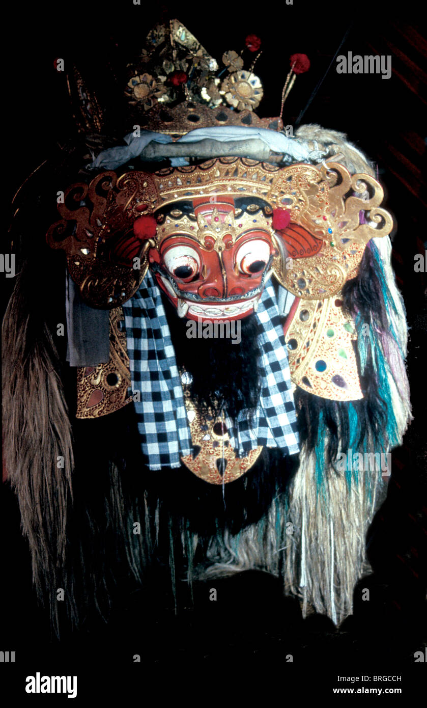 A fearsome barong, mythical lion-type creature in Bali Stock Photo - Alamy