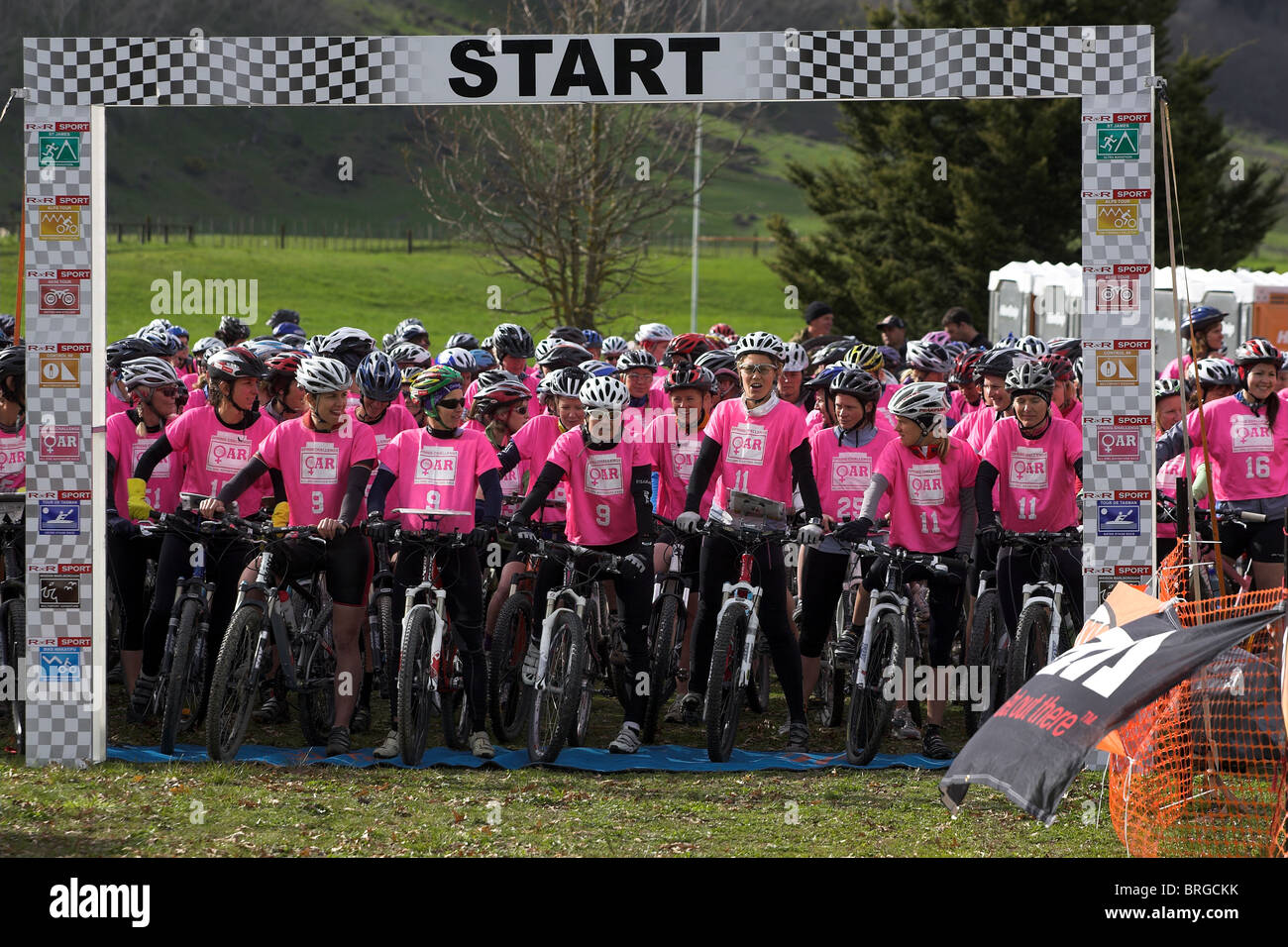 competitors in the women only Spring Challenge Adventure Race, in ...