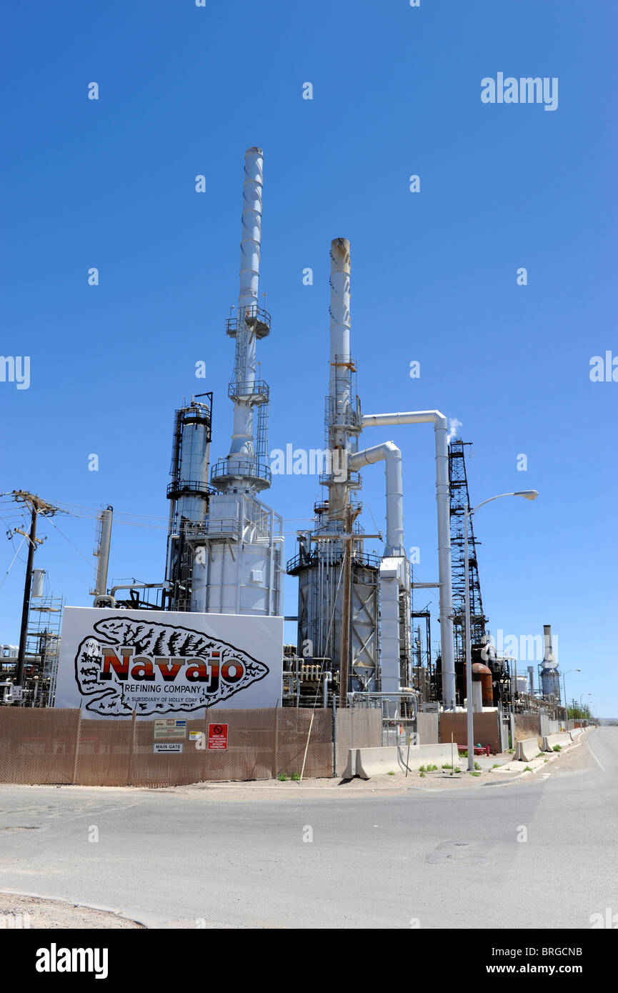Navajo Refining Company Artesia New Mexico Stock Photo - Alamy