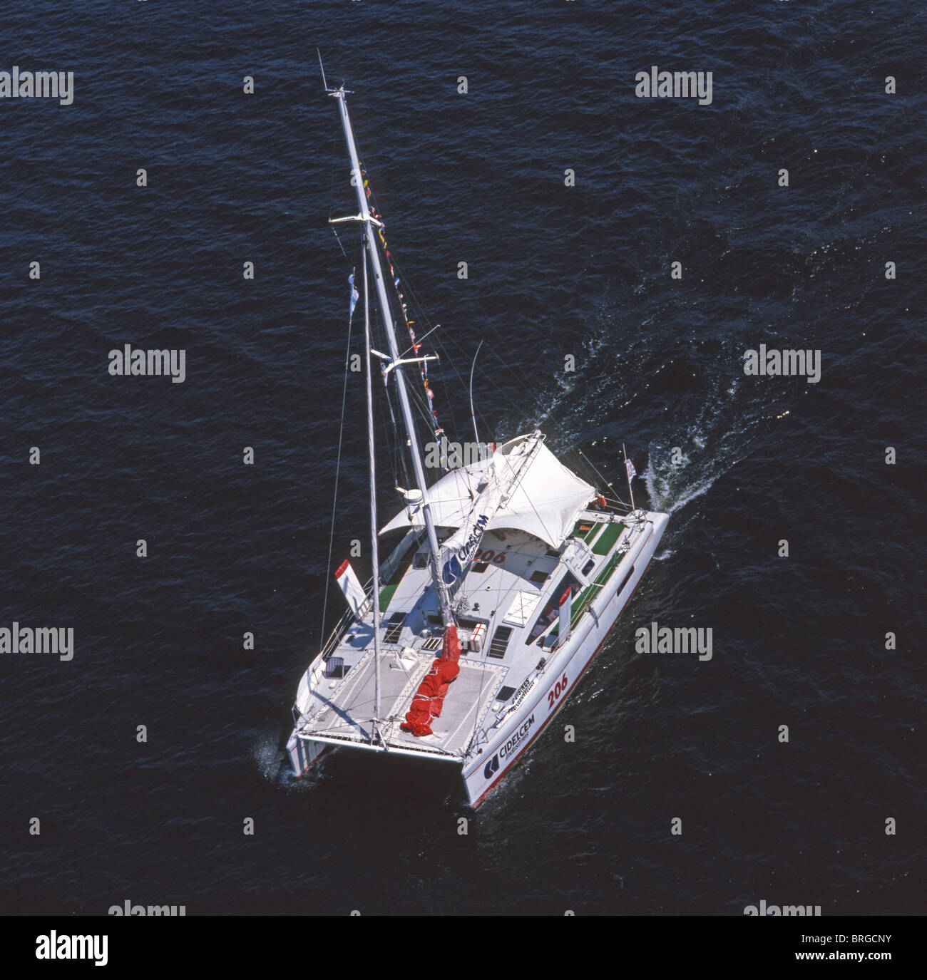Catamaran, River Seine, Normandy, France Stock Photo - Alamy