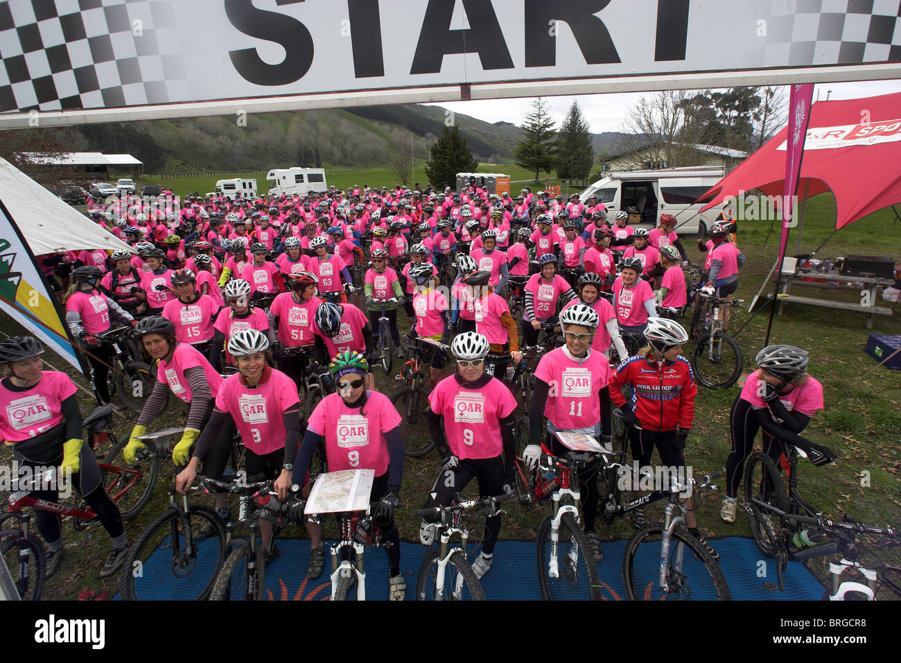 competitors in the women only Spring Challenge Adventure Race, in ...