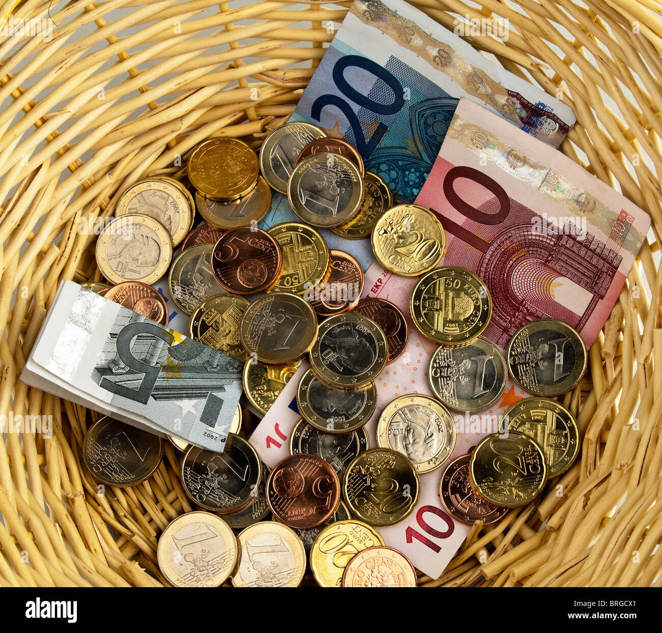 Offering Baskets With Money