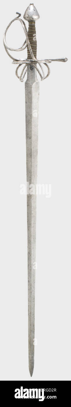 Swept hilt sword 1600 hi-res stock photography and images - Alamy