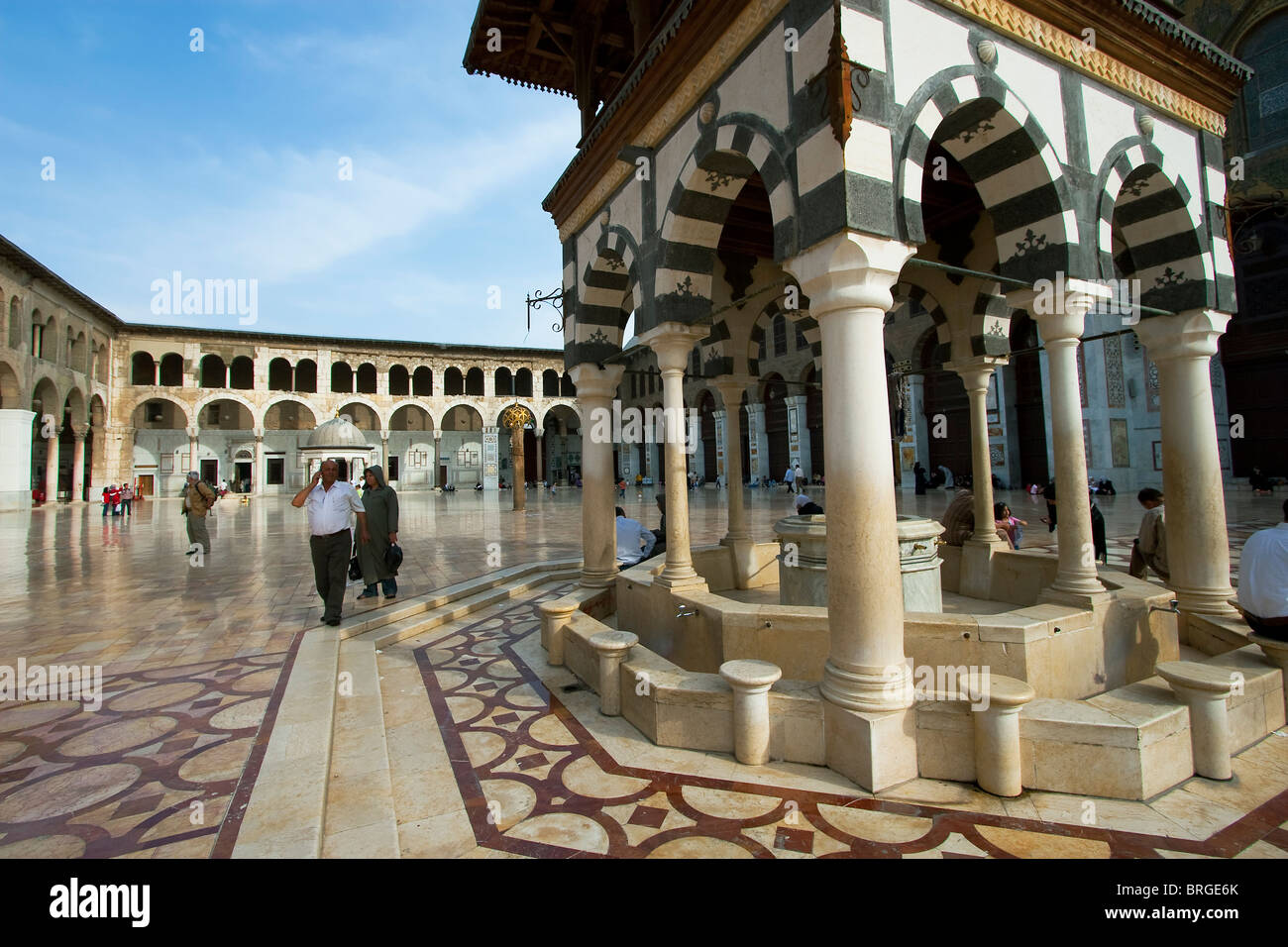 Umayyad mosque, Damascus, Syria Stock Photo - Alamy